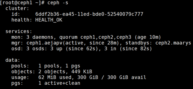 cephadm搭建Ceph集群（在线安装quincy版） - 吴昊博客