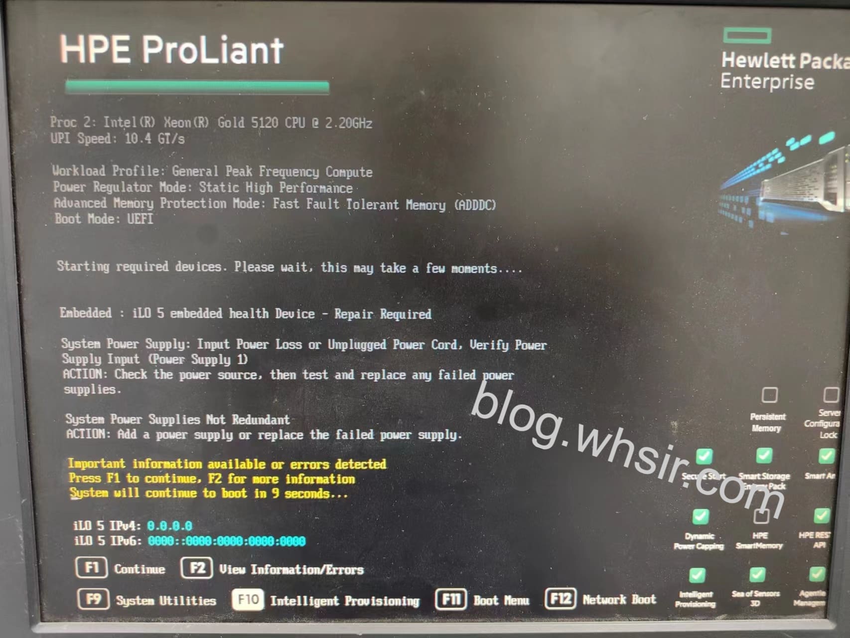 HPE DL380 Gen10 P408i-a创建RAID方法（二） - 吴昊博客